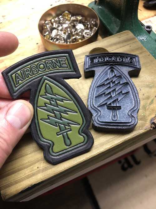 Leather patch work | Glowforge