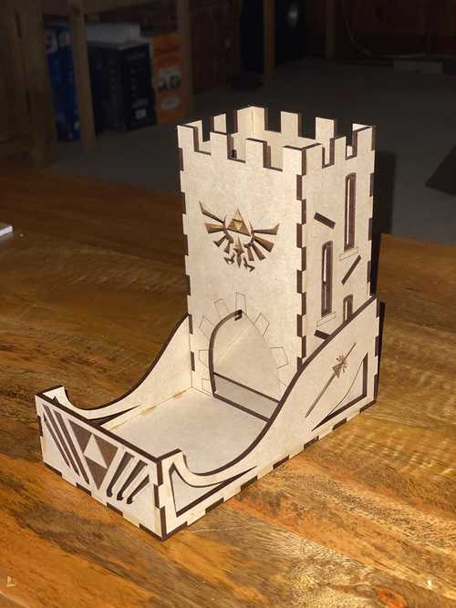 Yet another Dice Tower | Glowforge