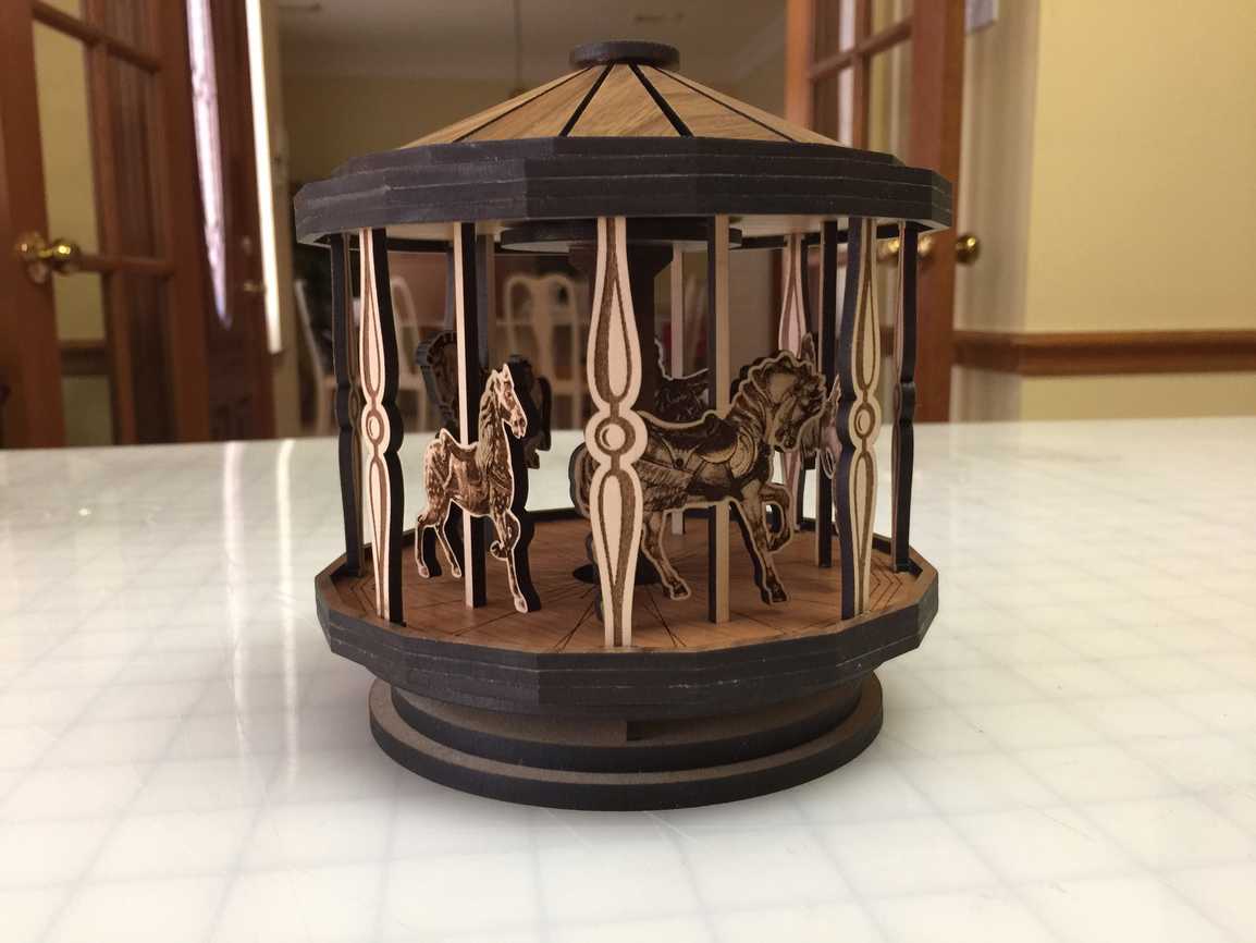 Carousel Spinner | Glowforge