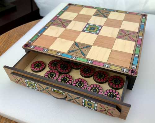 Seega Game Sets | Glowforge