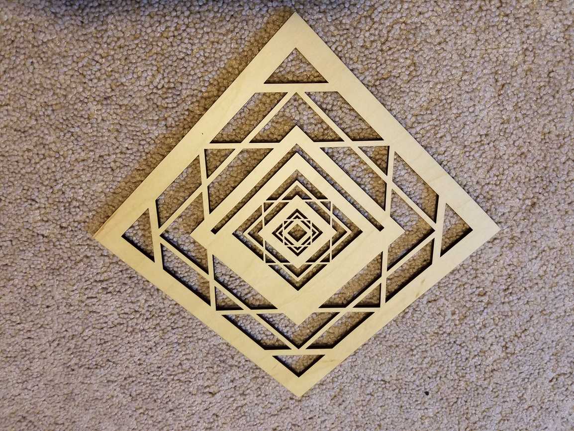 Beta Project: Wall Hanging Succulent Planters Concept | Glowforge