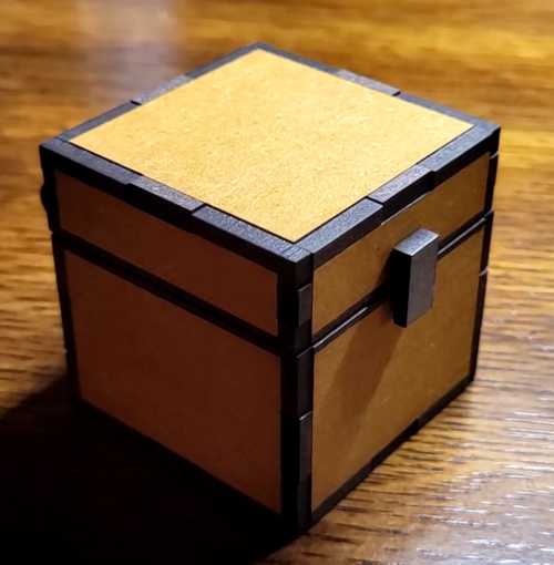 Minecraft Chest and Tools | Glowforge