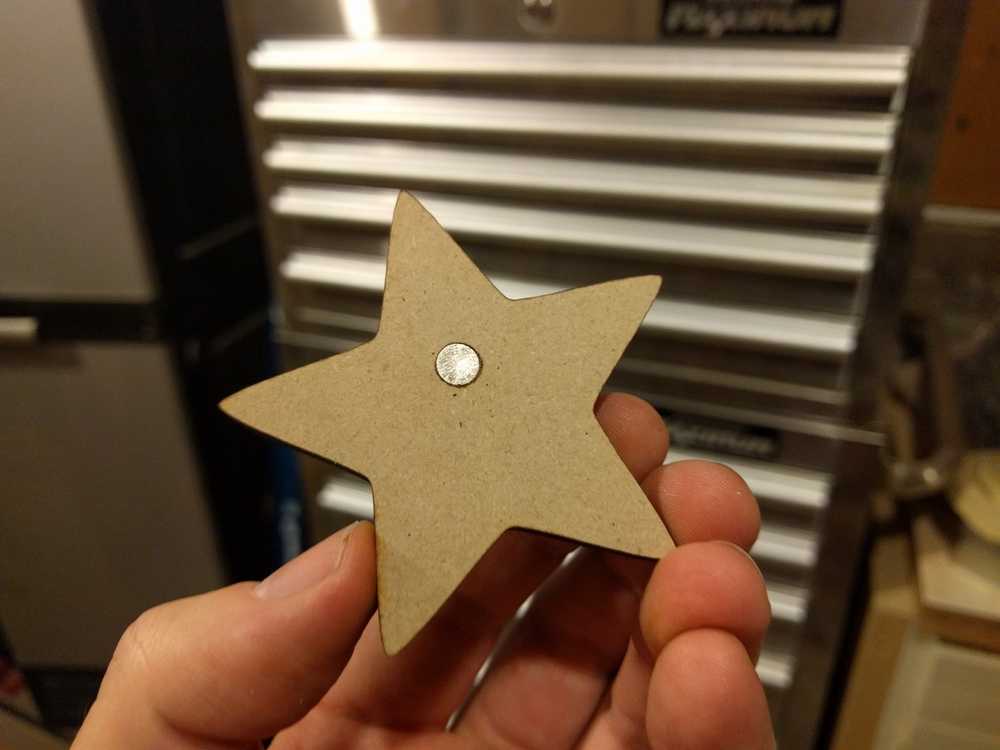First Print - Star Board | Glowforge