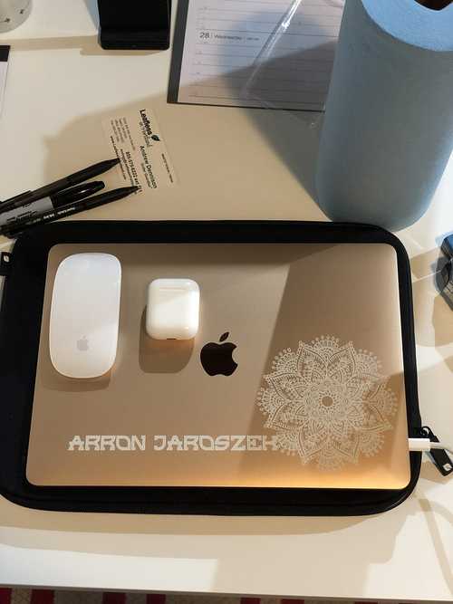 I went for it and did my MacBook Air and iPhone X | Glowforge