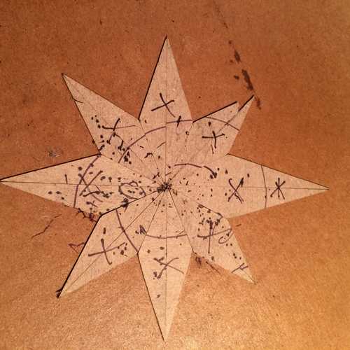 Proofgrade veneer compass rose inlay: from design to finished piece ...