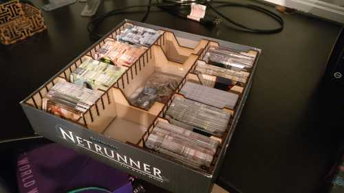 Netrunner box dividers | Glowforge