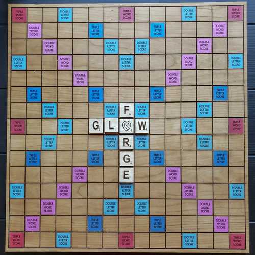 Scrabble for Charity | Glowforge