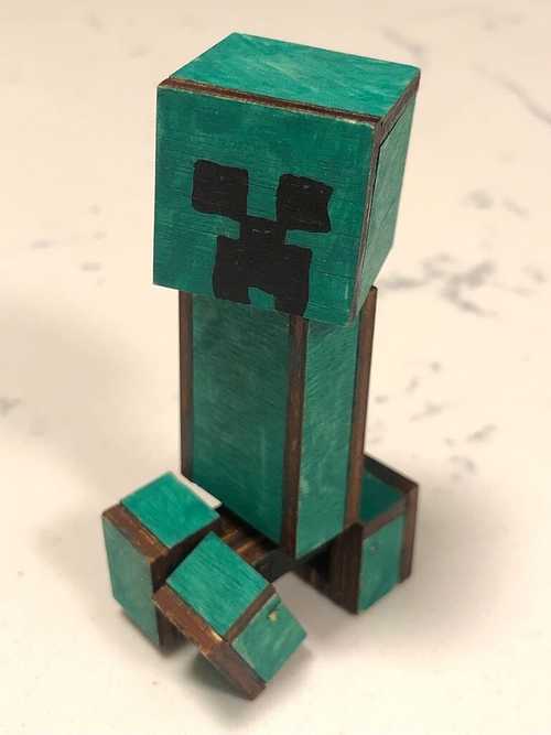 Minecraft Creeper Toy | Glowforge