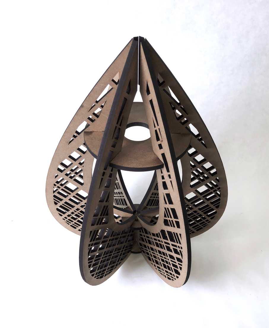 MDF Pendant Lamp | Glowforge