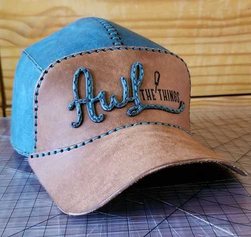 Leather Patched Baseball Cap | Glowforge