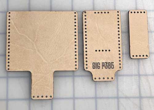 Leather mag pouch | Glowforge
