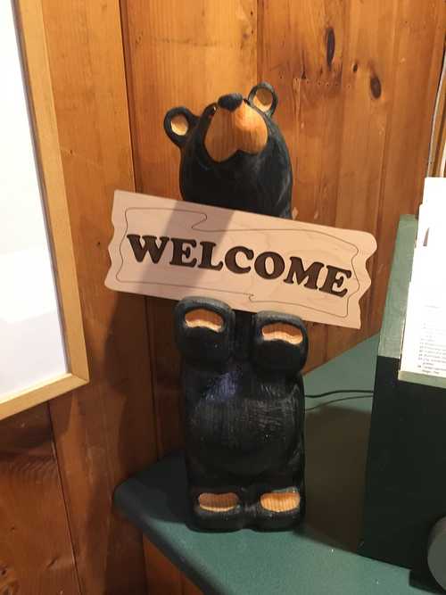 Bear Welcome Sign | Glowforge